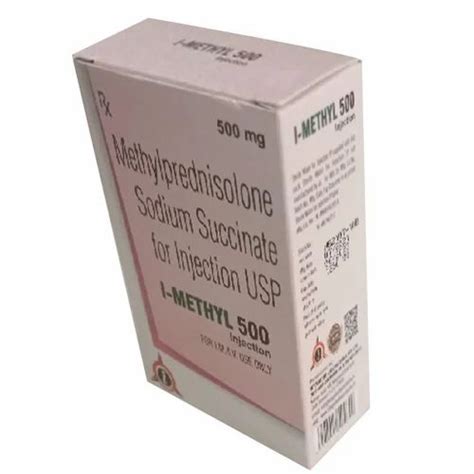 500mg Methylprednisolone Sodium Succinate Injection Usp At Rs 500box