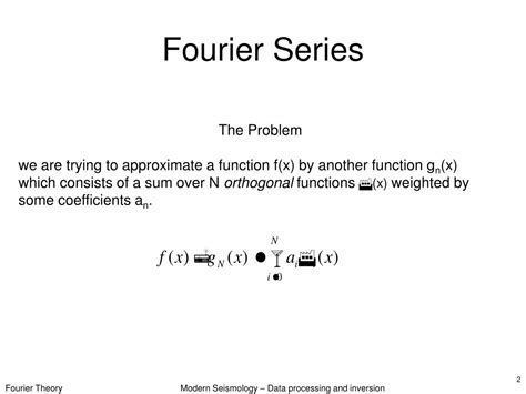 Ppt Fourier Series And Transforms Powerpoint Presentation Free Download Id9564269