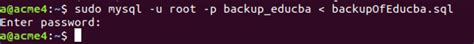 Mariadb Mysqldump How To Backup And Restore