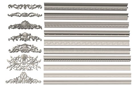 6563 Free Sketchup Decorative Plaster Model Download 2 Sketchup Models For Free Download