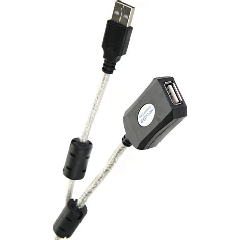 Кабель адаптер Aopen Qust Usb2 0 Repeater удлинительный активный Am Af 15м Acu823 15m