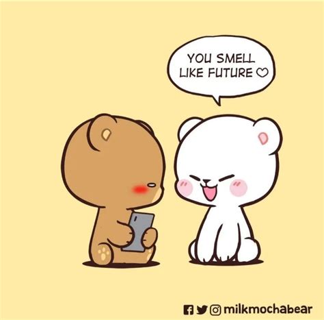 Pin By Layne On Milk E Mocha Cute Love Cartoons Milk And Mocha Cute