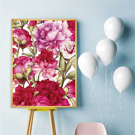 풍수그림 활용 모란꽃 그림목단꽃 그림의 풍수적 가치에 대해 알아보자