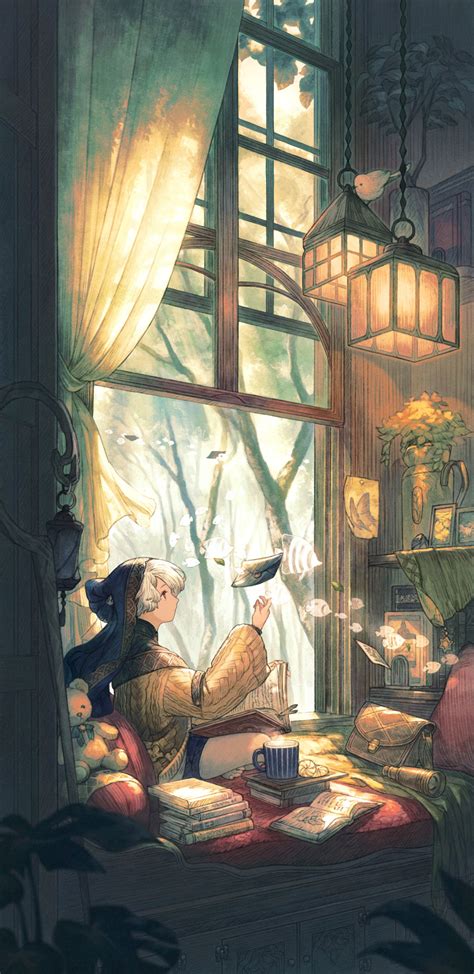 Maeka Kumaekake Original Blue Headwear Absurdres Commentary Highres 1other Androgynous