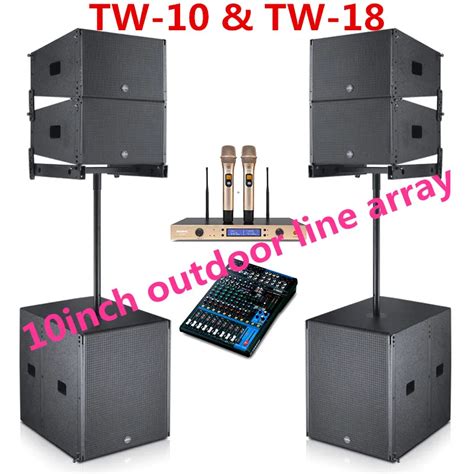 Professional Passive 10inch Line Array Speaker Tw 10
