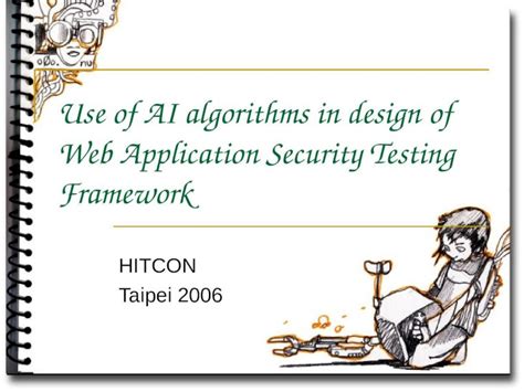 Ppt Use Of Ai Algorithms In Design Of Web Application Security Testing Framework Dokumen Tips