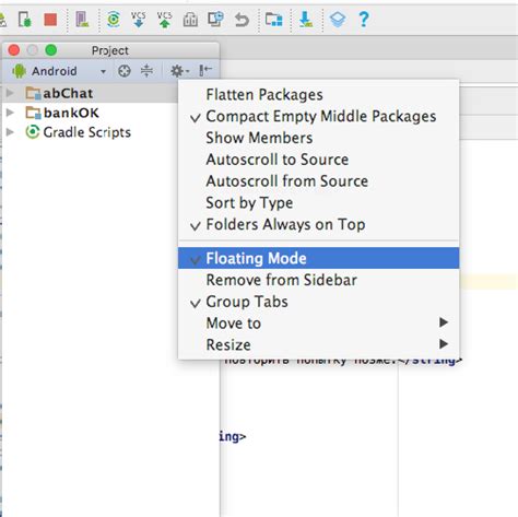 Java In Intellij I Cannot Dock Project Window Stack Overflow
