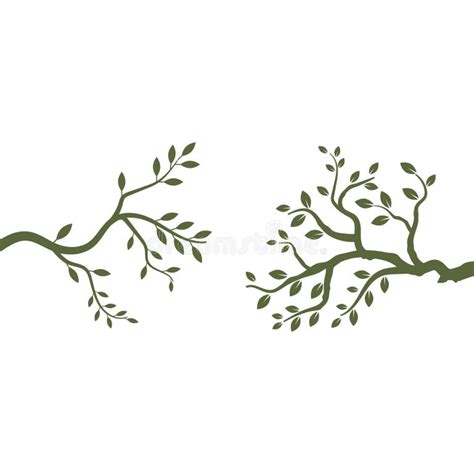 Brach Logo Vector Element And Illistration Stock Vector Illustration