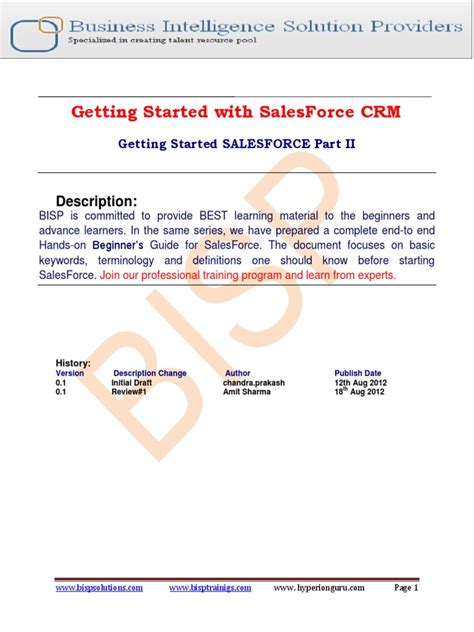 Getting Started With Salesforce Part Ii Pdf Salesforcecom Databases