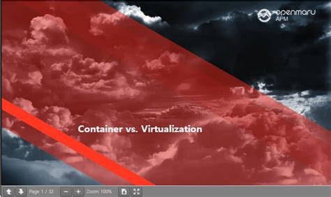컨테이너 기술 소개 발표자료 다운로드 Opennaru Inc