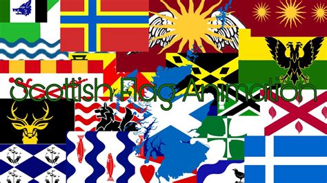 Scotland Flag Animation Scottish Flag Animation 4k Resolution Ultra