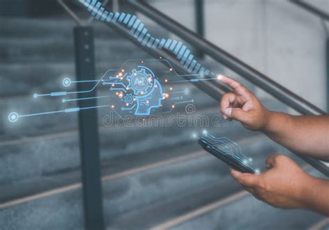 Digital Transformation Technology Strategy Iot Internet Of Things Stock Image Image Of Idea