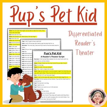 Pup Differentiated Science Of Reading Decodable Readers Theater Script