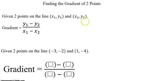 how to find gradient between two points at aaron copeley blog