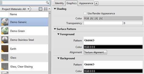 display priorities of solid fill in revit materials revit news
