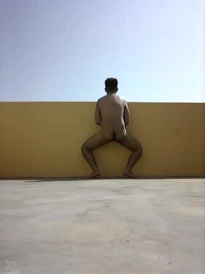 My Neighbors Almost Saw Me Naked On The Roof ThisVid