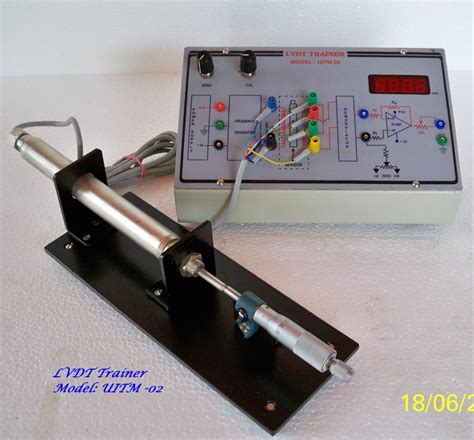 Linear Variable Differential Transformer Transducer Trainer Kit At