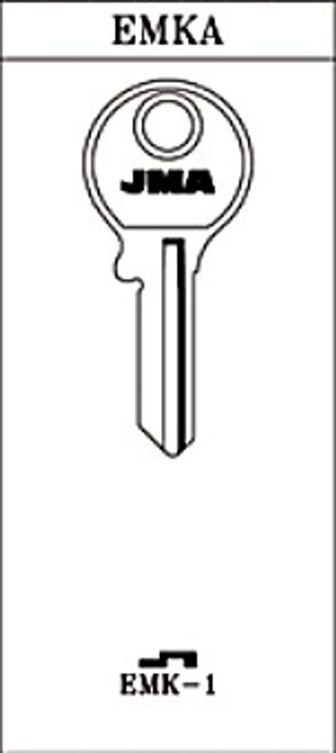 Jma Emk 1 Key Blank For Emka