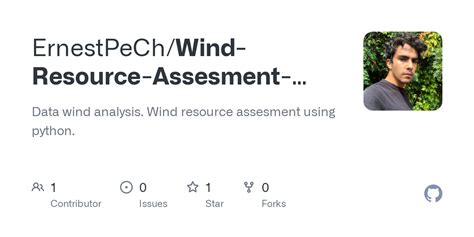 Github Ernestpech Wind Resource Assesment Using Python Data Wind Analysis Wind Resource