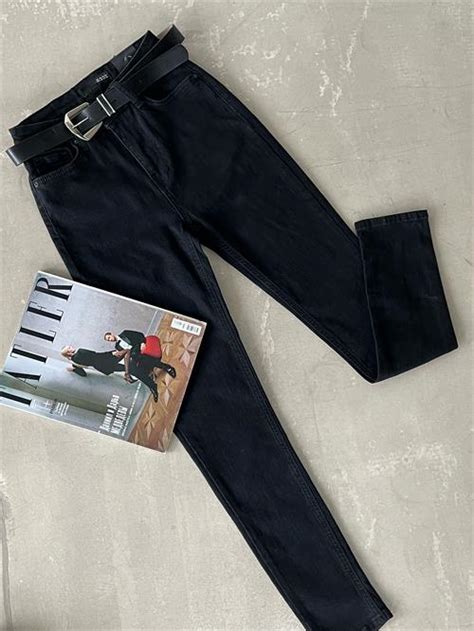 Настя Архангельская Джинсы скинни Skinny с высокой посадкой High