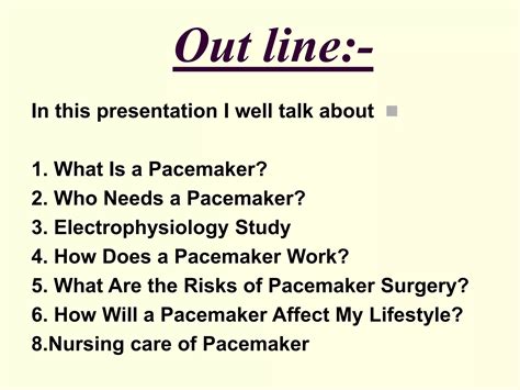 Pacemaker Ppt