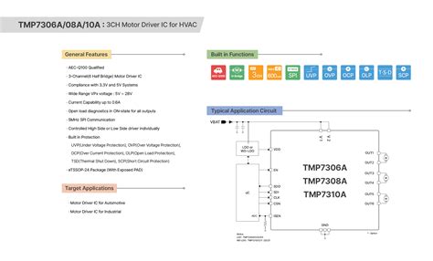 Tmp7306a 08a 10a 上海谭慕半导体科技有限公司 半桥驱动ic Ldo