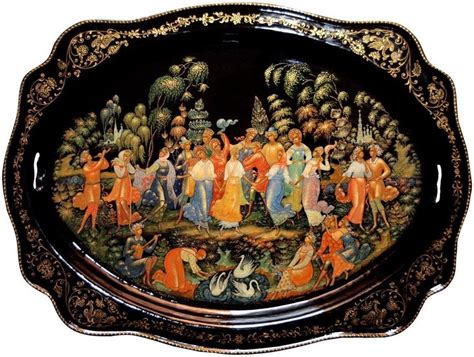 Палехская миниатюра Русская вера Дзен