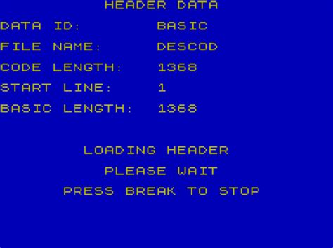 Planeta Sinclair Machine Code Header Disassembler Mia