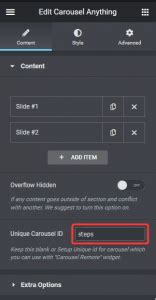 How To Connect Process Steps With Carousel Anything Widget In Elementor