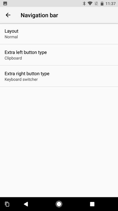 Android O Feature Spotlight System UI Tuner Gets A New Navigation Bar Customizer