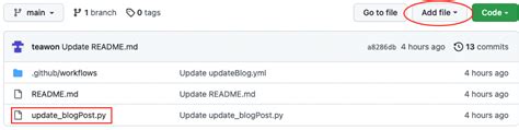 Github 프로필에 최근 블로그 글 올리기 Memory
