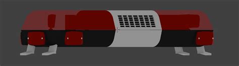 Generic Lightbar Police Model TurboSquid