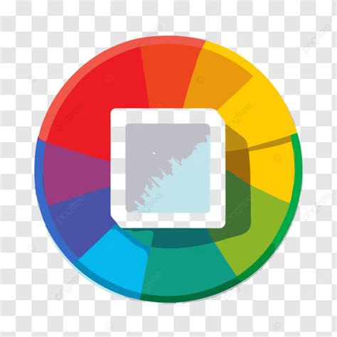 사진 도구 벡터 다채로운 바퀴를 보여주는 아이콘 흰색 배경에 동기화된 단순한 다채로운 아이콘 그림자 없음 Png 일러스트 및 벡터 에 대한 무료 다운로드 Pngtree