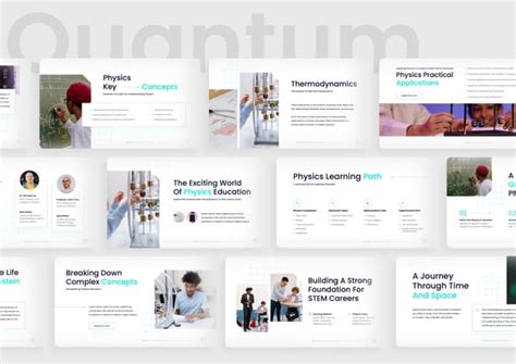 Quantum Physics Class Powerpoint Presentation Incl Physics And Science Envato