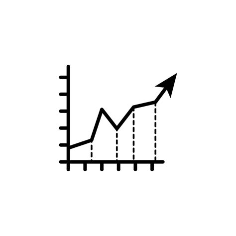 Chart Vector Icon Illustration 23015499 Vector Art At Vecteezy