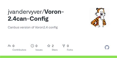 Github Jvandervyvervoron 24can Config Canbus Version Of Voron24 Config