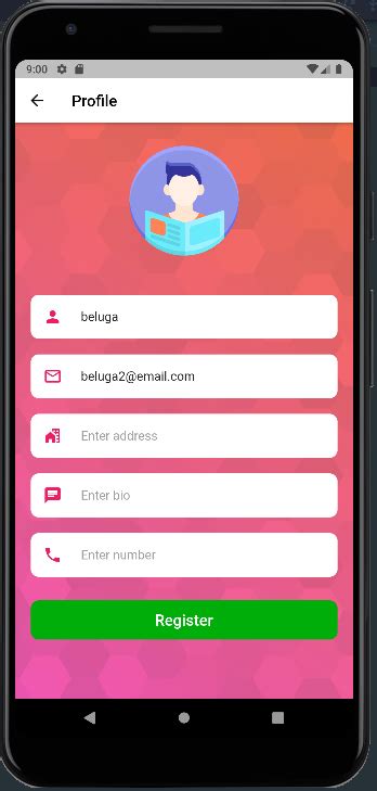 Revamp The Profile Screen Issue 116 Saransh Cpp BookRentApp