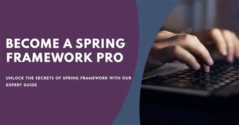 Introduction To The Spring Framework Happy Programming Guide