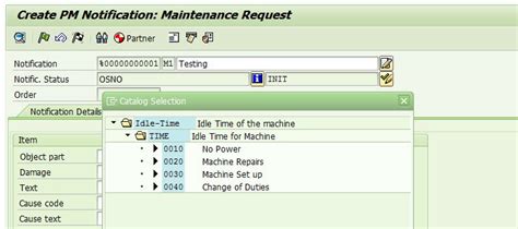 Solved New Notification Type Catalog Sap Community