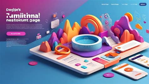 Versatile Vector Ui Ux Framework Ai Generate Stock Illustration Illustration Of Appeal