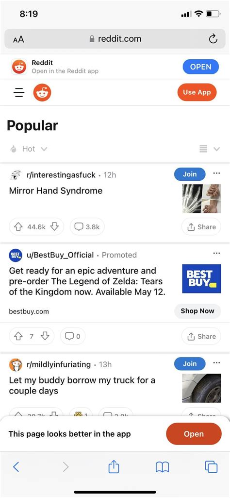 Ios 2023160 Issue With Mobile Browser On Safari Rredditmobile