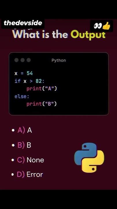 predict the output in python coder developer hacker coding python