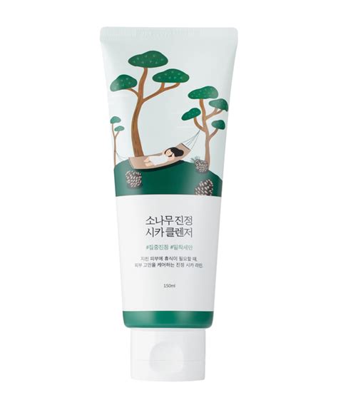 Round Lab Pine Calming Cica Cleanser Пенка с экстрактом сосны и центеллы для проблемной кожи 150 мл