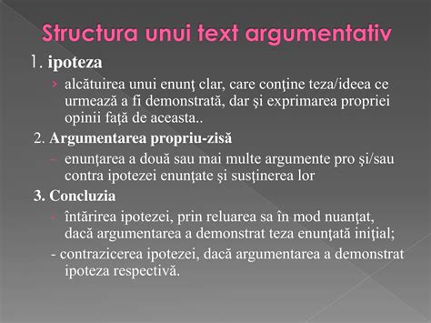 Academiaabc Textul Argumentativ