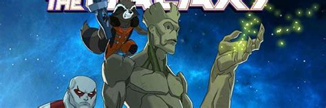Guardians Of The Galaxy Tv Show Image Reveals Animated Counterparts