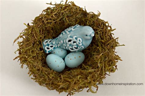 DIY Bird S Nest Down Home Inspiration
