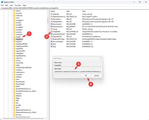How To Change Path To Executable In Windows Services