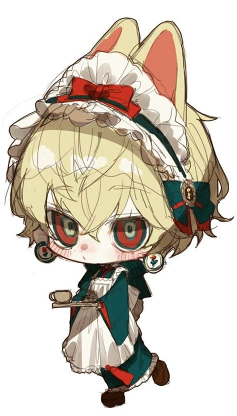 Cute Chibi Character Sketch