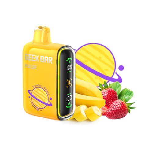 Geek Bar Pulse Strawberry Banana MB Vape