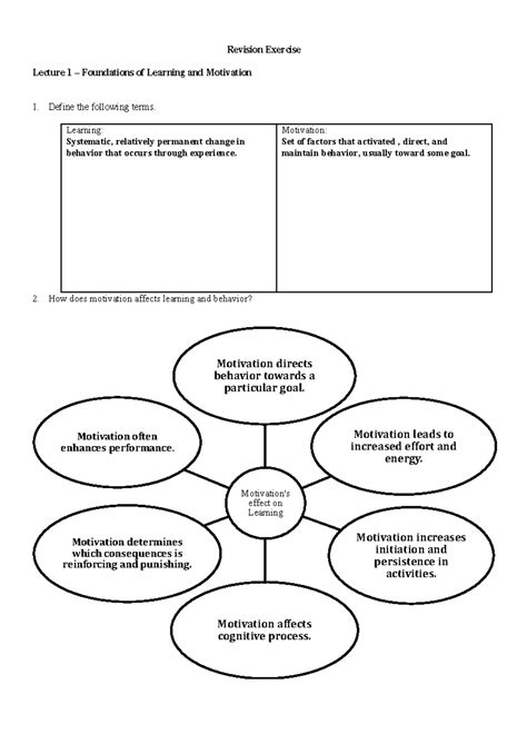 Revision Exercise Lecture 1 Teoh Xue Ying Revision Exercise Lecture 1 Foundations Of